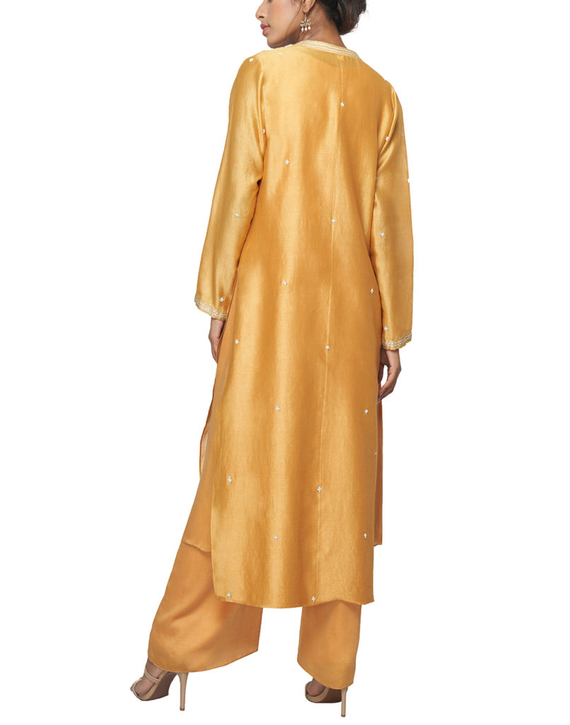 Mango Embroidered Tunic With Trouser Set | Womens Trousers Online - Anj